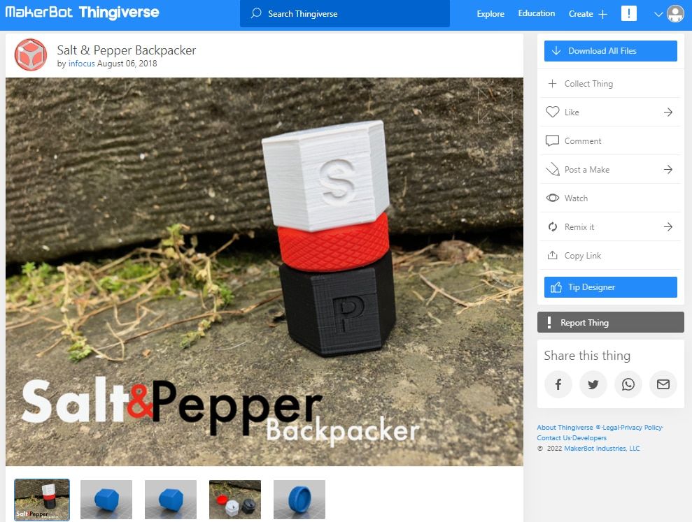 30 Best 3D Prints for Camping, Backpacking & Hiking – 3D Printerly