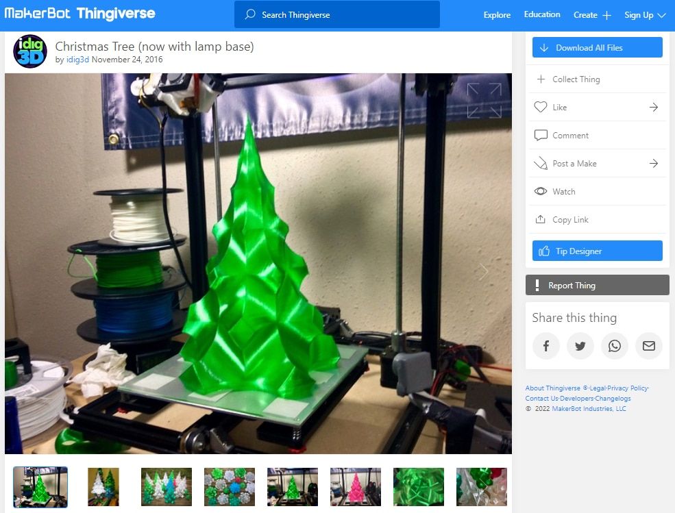 30 Best 3D Prints for Christmas – Free STL Files – 3D Printerly