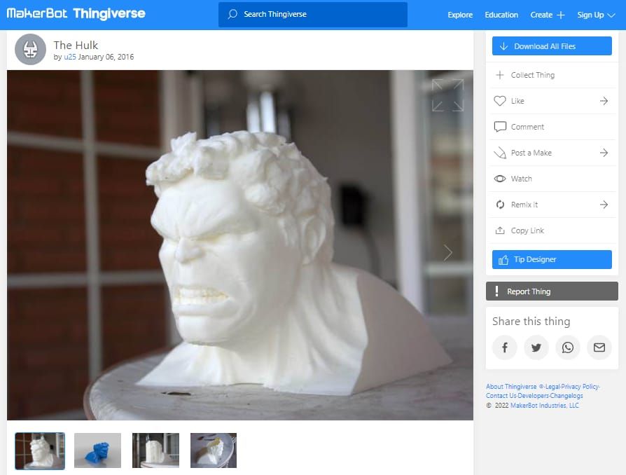 30 Best Superhero 3D Prints – Free Print Files – 3D Printerly