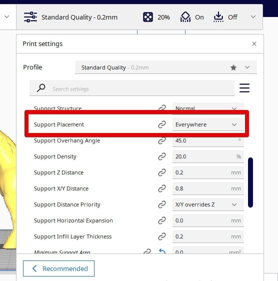 How to Fix Custom Supports Not Working in Cura or Touching Model – 3D Printerly