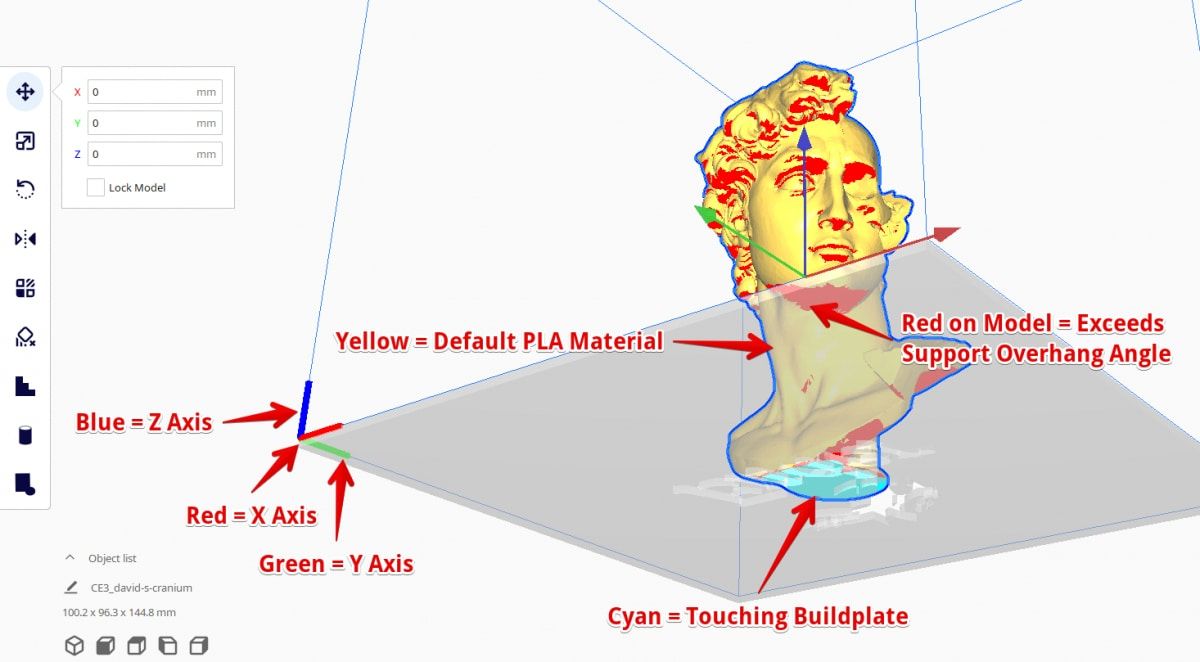 What Do Colors Mean in Cura? Red Areas, Preview Colors & More – 3D ...