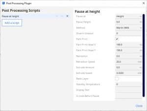How to Use Cura Post-Processing Scripts – Change Filament & More – 3D Printerly