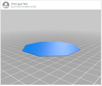 Best 3D Printer First Layer Calibration Tests – STLs & More – 3D Printerly