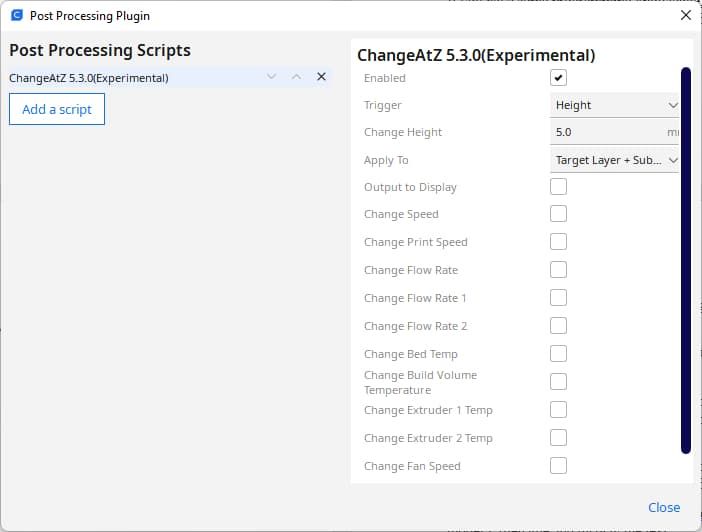 How to Use Cura Post-Processing Scripts – Change Filament & More – 3D ...