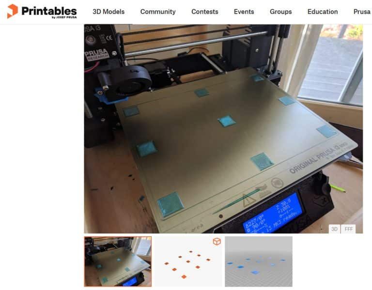 Best 3D Printer First Layer Calibration Tests – STLs & More – 3D Printerly