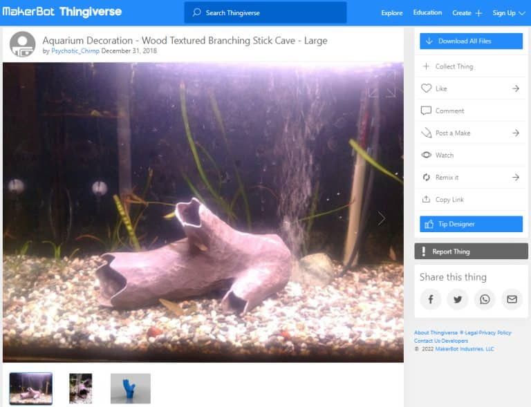 30 Best Aquarium 3D Prints – STL Files – 3D Printerly