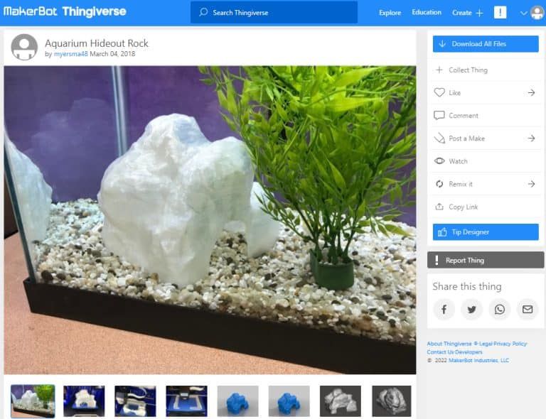 30 Best Aquarium 3D Prints – STL Files – 3D Printerly