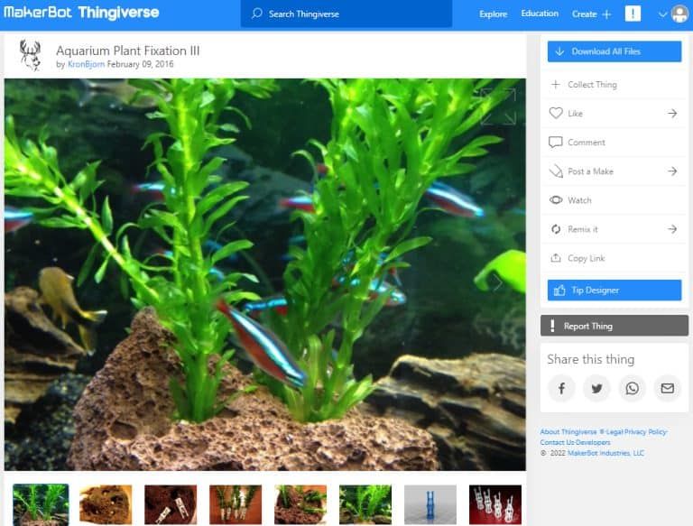 30 Best Aquarium 3D Prints – STL Files – 3D Printerly