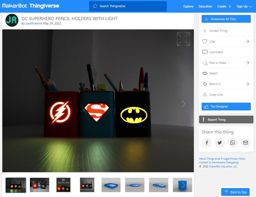 30 Best Superhero 3D Prints – Free Print Files – 3D Printerly