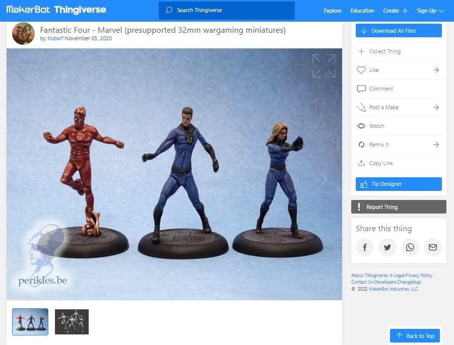 30 Best Superhero 3D Prints – Free Print Files – 3D Printerly