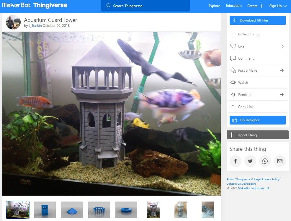 30 Best Aquarium 3D Prints – STL Files – 3D Printerly